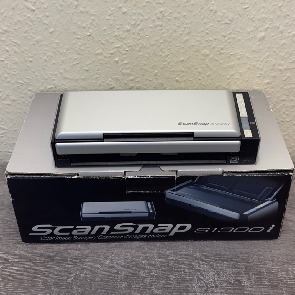 Pre-owned FUJITSU SCANSNAP S1300I COLOR IMAGE SCANNER - Own4Less